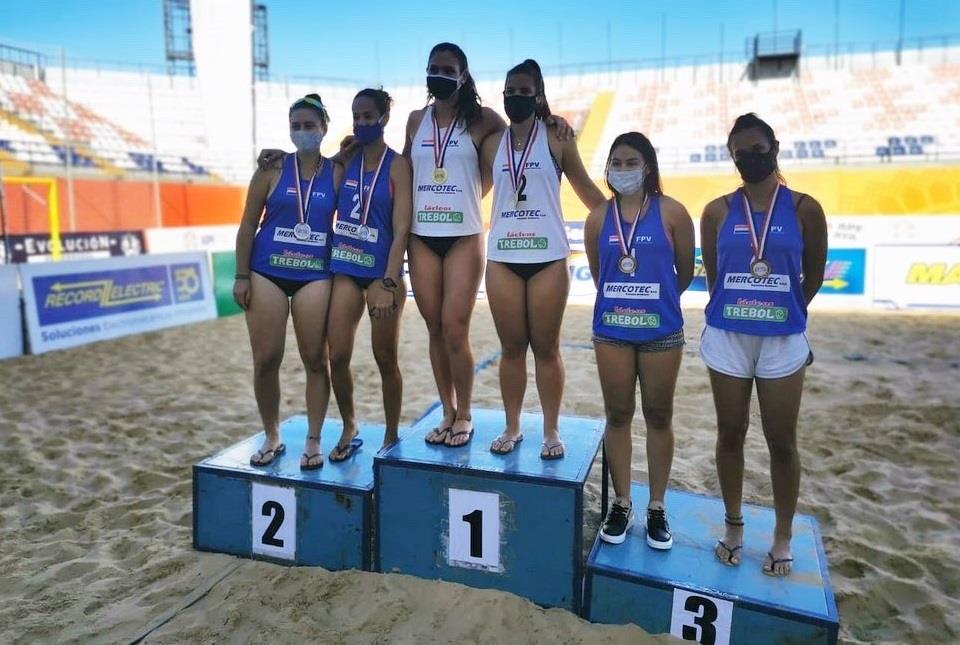Érika Mongelos y Romina Édiger ganan su tercer título consecutivo - El ...