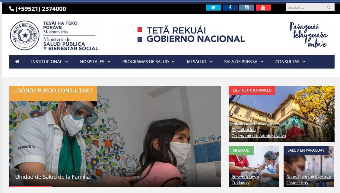 Web de salud permite acceder a varios servicios y trámites - El Nacional