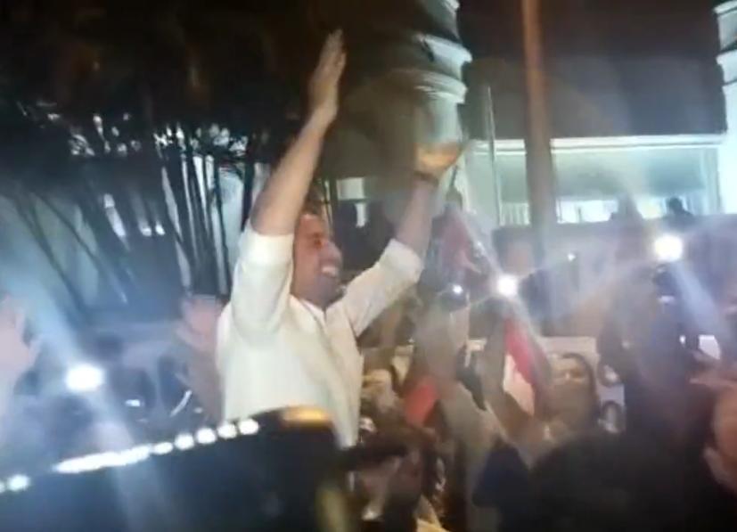 Bogarín se retiró del JEM con hurras, aplausos y cánticos tras recibir ...