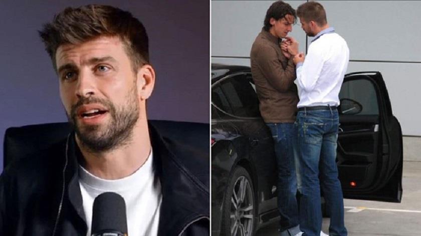Gerard Piqué explica la polémica foto con Zlatan Ibrahimovic - El Nacional