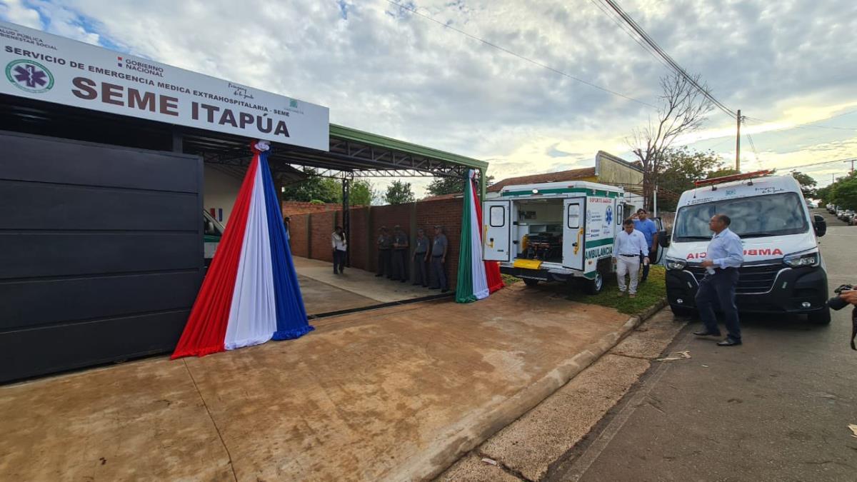 Inauguran en Itapúa el primer servicio de emergencias ...