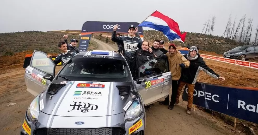 Diego Domínguez celebra título mundial y apunta al Rally Paraguay 2025 ...