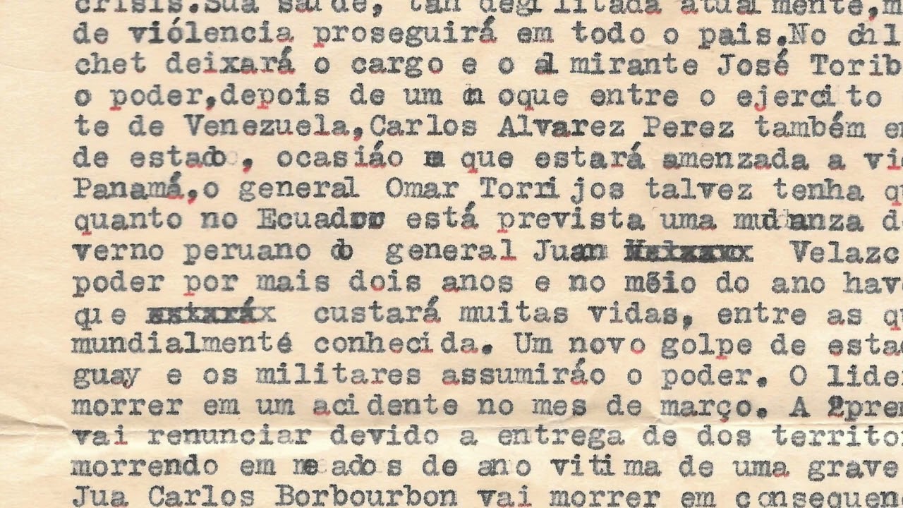 Luis Ocampos Pompa: "Previsões astrológicas para 1974" - El Nacional