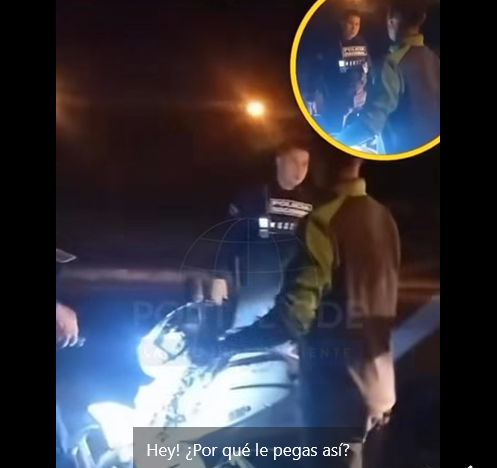 Video: bofetada que golpea la credibilidad policial, agente agrede a ...