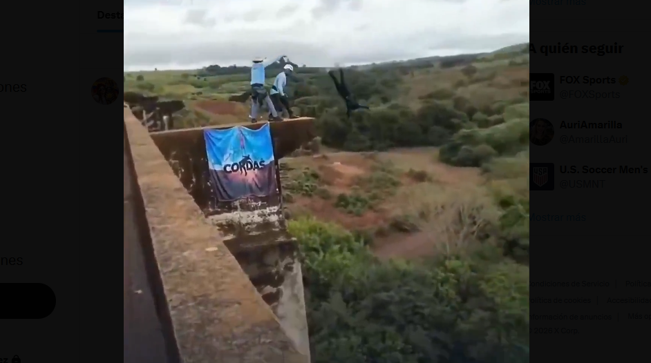 Video: Muere una mujer cuando hacía puenting tras ser arrojada ...