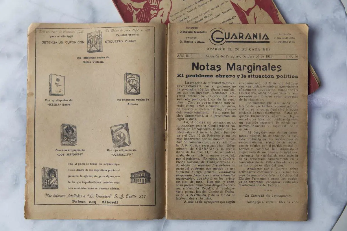 100 años de Guarania, la revista del “Paraguay eterno” - El Nacional